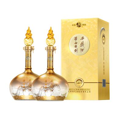 西凤酒华山论剑52度凤香型白酒