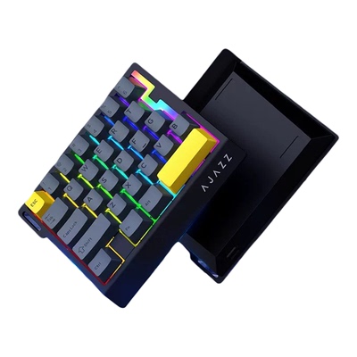 黑爵AK029单手游戏磁轴键盘8K电竞打瓦快速急停FPS有线机械键盘