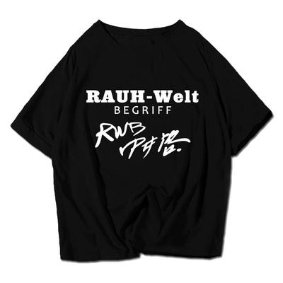 短袖t恤衫中井rwb宽体汽车改装