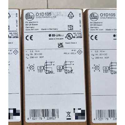 全新易福门IFMO1D10501D105测距传感器议价