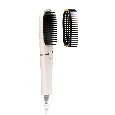 崔娅可清理等离子直发梳负离子不伤发两用拉直板夹梳子神器去静电