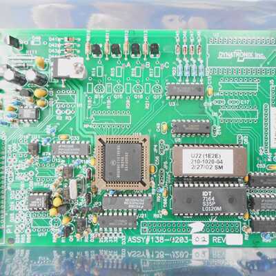 Dynatronix 138-1203-02 Timing Board PCB TIMING BRD Untested