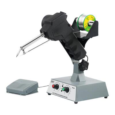 HCT-80脚踏焊锡机自动送出锡 焊锡枪 送锡机电烙铁可调温焊锡机器