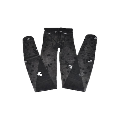 15D超薄摇曳提花T裆连裤袜