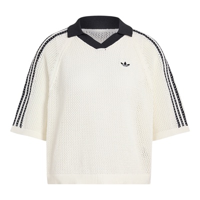 Adidas/阿迪达斯正品三叶草女子运动针织经典半袖POLO衫KC6490