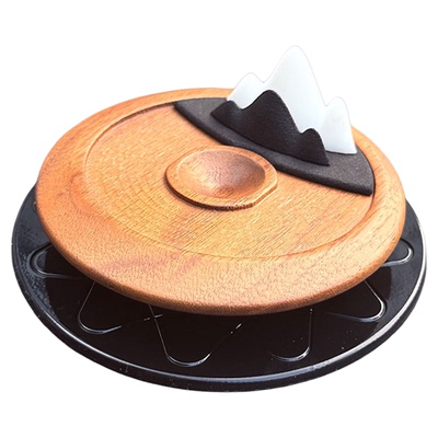 黑胡桃木车载香薰汽车香薰摆件