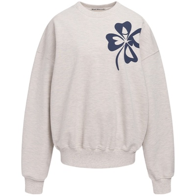 MardiMercredi四叶草印花卫衣