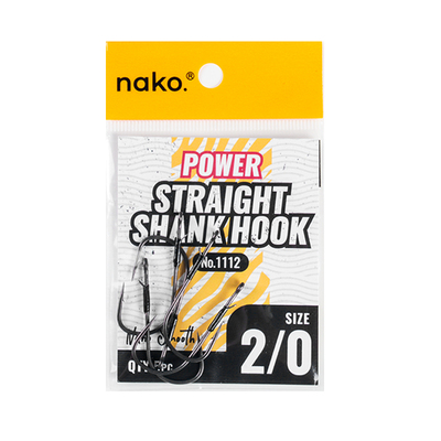 Nako强力型直柄钩路亚软饵鲈钓重障碍草区防挂punching德州钓组