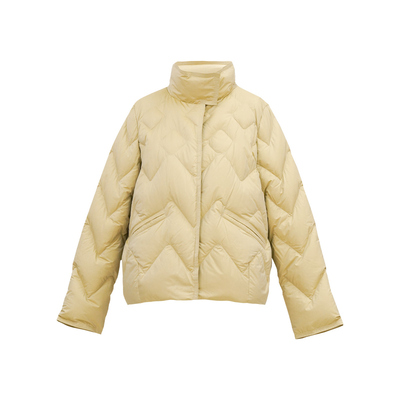 HONRN/红人短款立领白鹅绒羽绒服