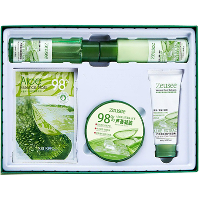 芦荟护肤品水乳套装保湿晒后护肤