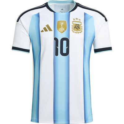 Adidas/阿迪达斯正品阿根廷男士针织修身圆领足球运动T恤KA8117