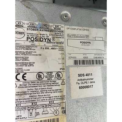 议价STOBER斯博德伺服驱动器SDS4021SDS4011维修
