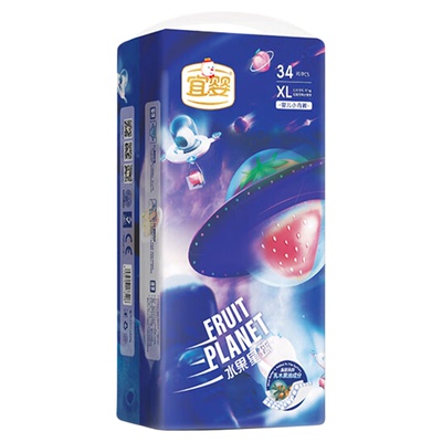 宜婴水果星球纸尿裤拉拉裤