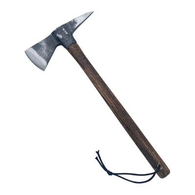 轨道钢锻打户外镐斧美式露营斧
