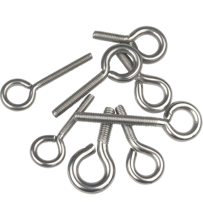 304不锈钢闭口挂钩吊环螺丝