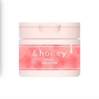 &honeyMelty玫瑰柔顺头皮磨砂膏