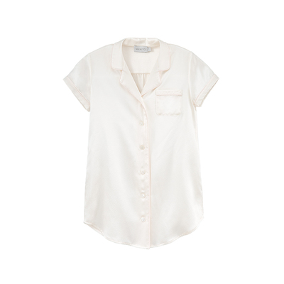 manito曼尼陀男士睡衣套装蚕丝