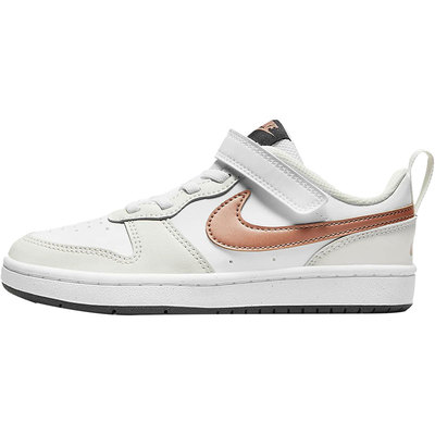 Nike/耐克正品Court Borough 2 大童魔术贴运动鞋 BQ5451-116