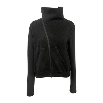 容子木ROSEMOO25冬商场同款柔软舒适垂顺斜门襟外套RSS4NP116A