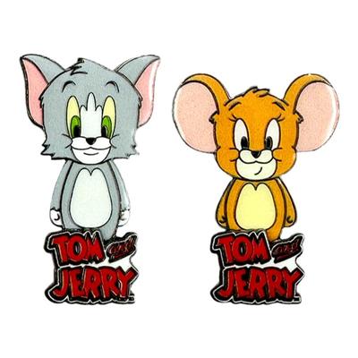 Soap Studio猫和老鼠汤姆杰瑞金属徽章座动漫周边可爱送礼童年