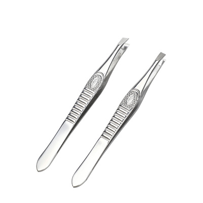 芳龄拔毛斜口修眉胡须小镊子