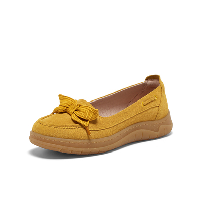 Mirabell/美丽宝2025秋新款商场同款浅口乐福鞋女休闲单鞋女