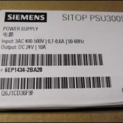 议价议价6EP1434-2BA20西门子原装SITOP PSU300S调节电源10A 6EP1