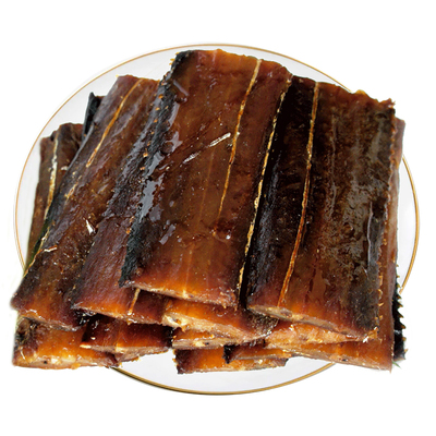 宁波海鲜特产酱香带鱼500g咸带鱼