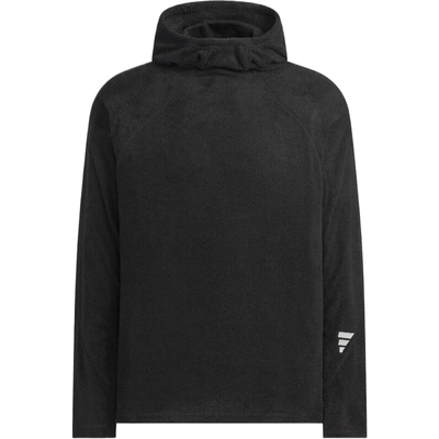 滔搏adidas阿迪达斯男子FOS休闲抓绒针织连帽套头衫卫衣KR0473