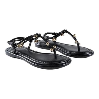 CICIFOR新款珠串装饰凉鞋