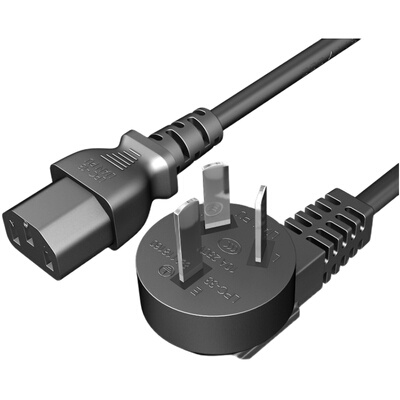 认证主机插头10a250v三孔电源线