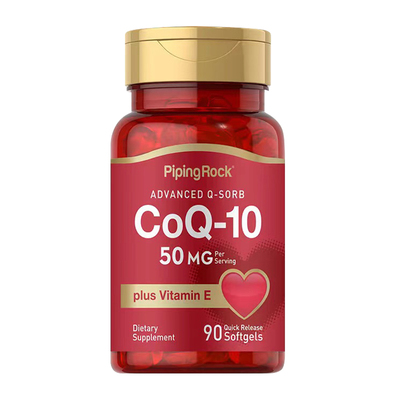 pipingrock美国原装进口朴诺辅酶q10中老年保护心血脑健康维生素E
