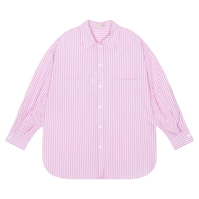 BUCH WEAR衬衫女2026春季新款明媚慵懒条纹长袖外套659684