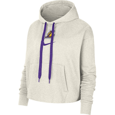 Nike/耐克正品洛杉矶湖人队女子加绒连帽卫衣DR2382-027