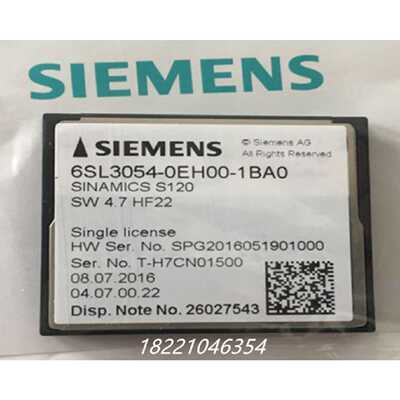 议价6SL3054-3EH00-1BA0变频器卡 130GCF卡6SL30543EH001BA0
