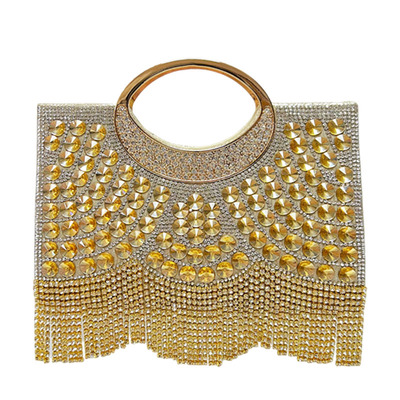 时尚流苏手提包名媛宴会包斜跨包