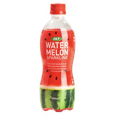 韩国进口OKF西瓜含气饮料果汁0脂