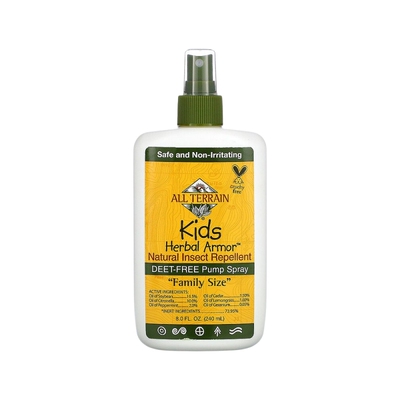 香港直发All Terrain驱虫喷雾剂无避蚊胺含薄荷油240ml
