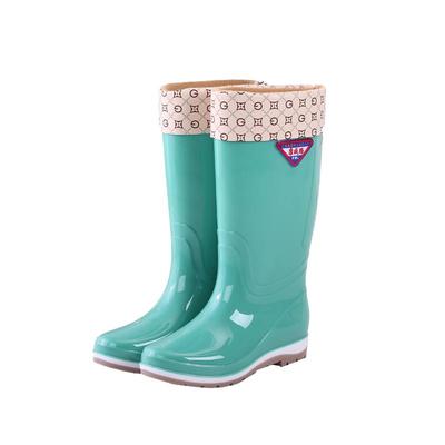 加绒防滑套鞋时尚高筒雨靴包邮