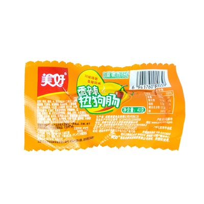 香辣热狗肠美好麻辣即食火腿肠