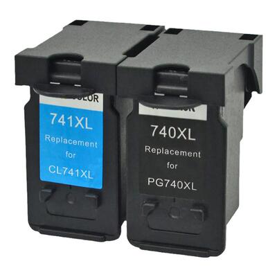 DAT适用佳能PG-740黑色CL-741彩色墨盒MG2170 2270墨水盒MG3170 3270 MG4170 MX377 397彩色喷墨打印机油墨盒