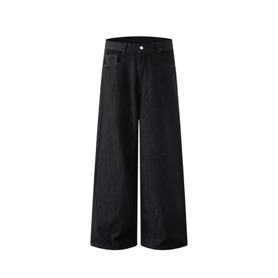 【F383】阔腿原牛cleanfit牛仔裤