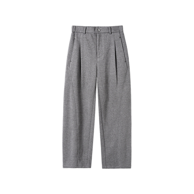 NYHSUGOO/南乙冬季重磅500g休闲西裤男士加绒加厚55081休闲裤