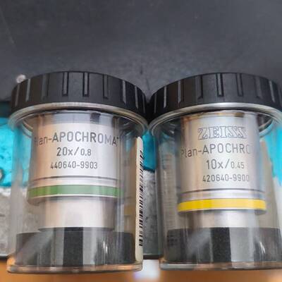 蔡司Plan-APOCHROMAT物镜两枚，10x/0.45议价