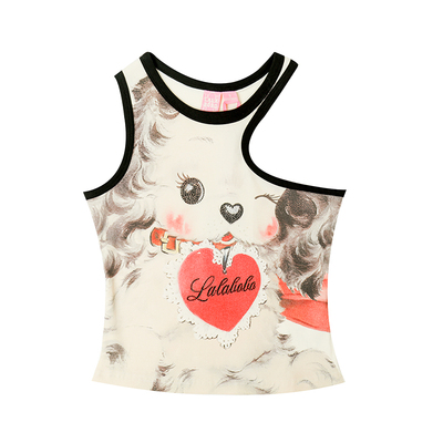 LALABOBO狗狗图案背心