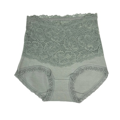 高腰收腹内裤女士纯棉抗菌裆