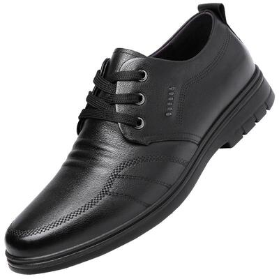 红蜻蜓真皮商务正装休闲男士皮鞋