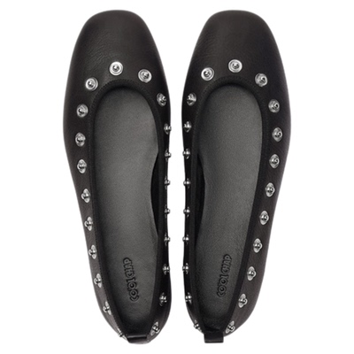 【章若楠同款】COOLCHAP25春新款DIY扣扣鞋浅口单鞋女平底玛丽珍