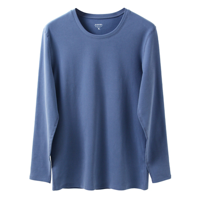 290g加厚纯棉保暖上衣大码秋衣男