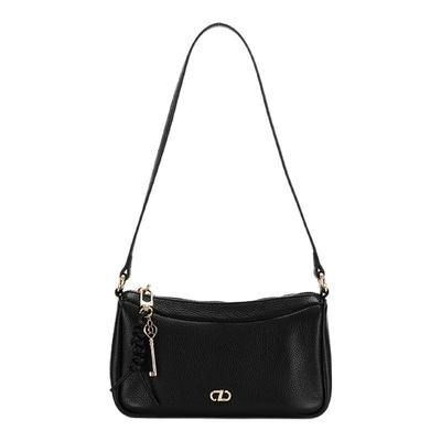 红蜻蜓腋下包真皮单肩包